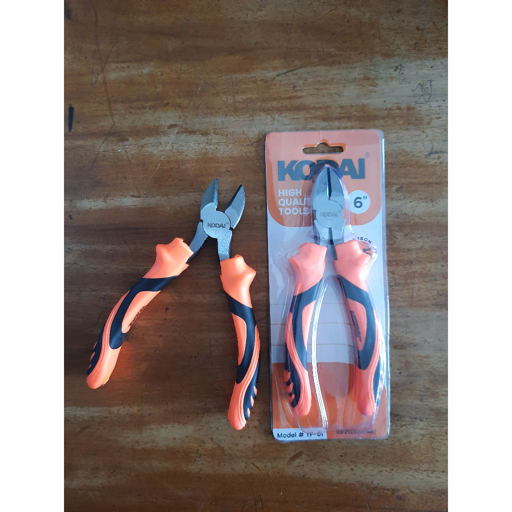 Jual Tang Potong Kombinasi 6 Inch Merk KODAI | Shopee Indonesia