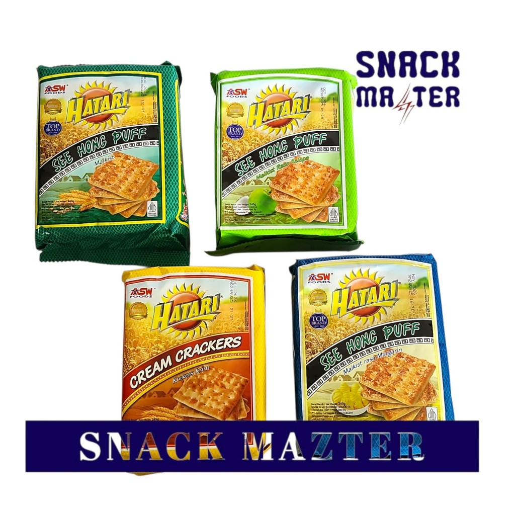 Jual Hatari Crakers - Netto 245 gr | Shopee Indonesia