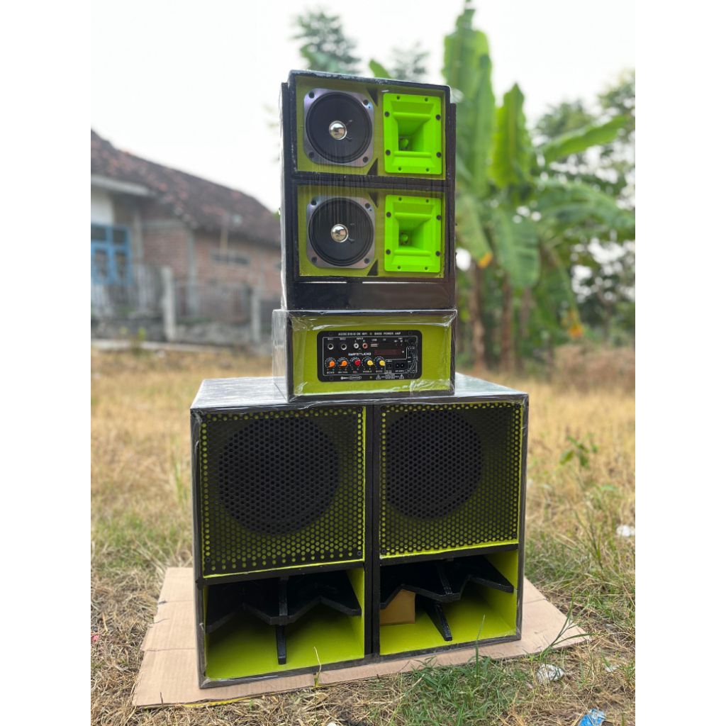 Jual Paket Sound 8 inch fullset siap bunyi | Shopee Indonesia
