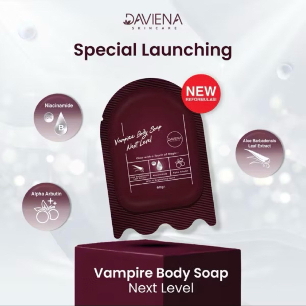 Jual {Dapat1PCS}Sabun vampir Mask and body shop Daviena SkinCare ...