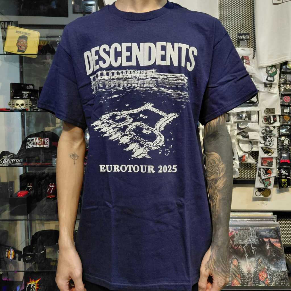 Jual T Shirt Band Official DESCENDENTS - EURO TOUR 2025 Original ...