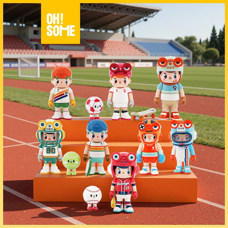 Jual OHSOME - OWANGEBOY Sports Life Series BLIND BOX (1/8) - Mainan ...