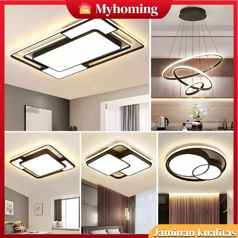 Jual COD Lampu Plafon LED Modern Minimalis Bentuk Persegi Gaya Nordic ...