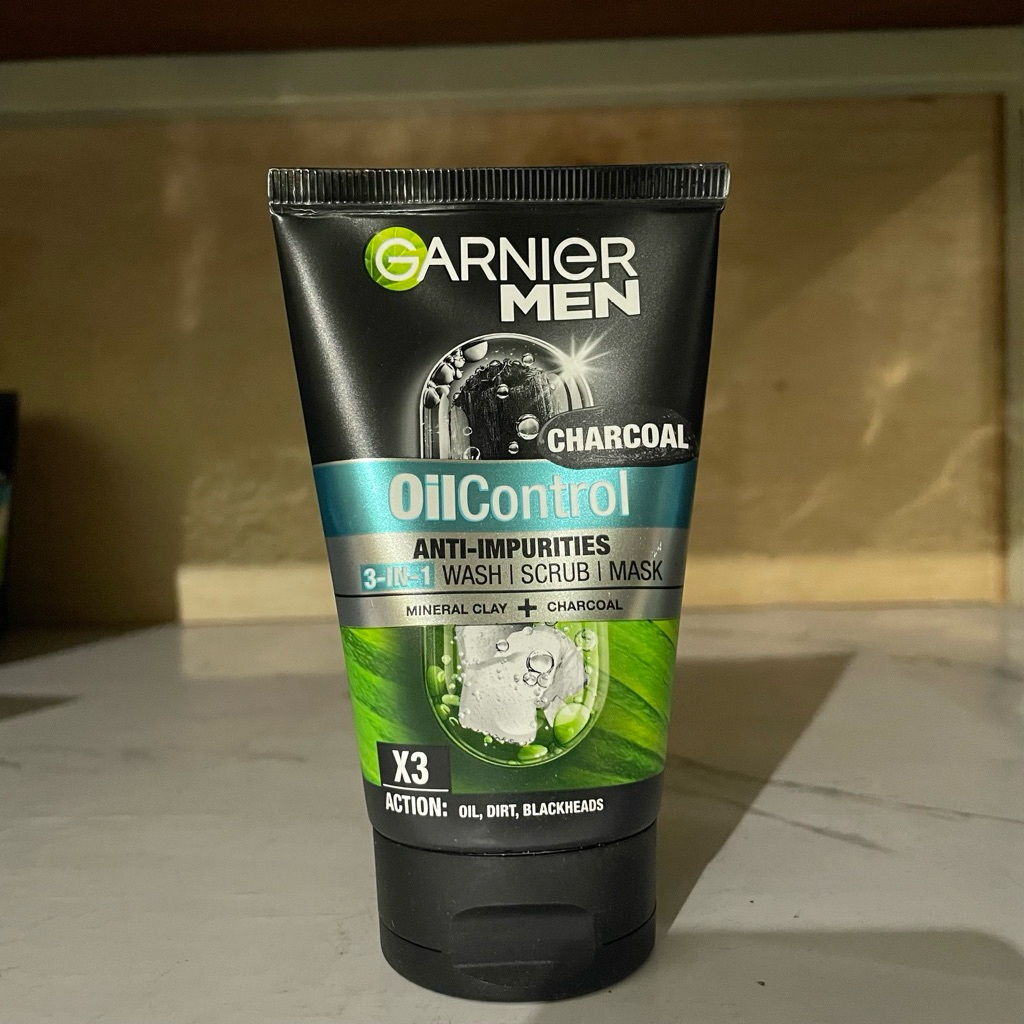 Jual GARNIER Men Facial Wash Charcoal 100ml | Shopee Indonesia