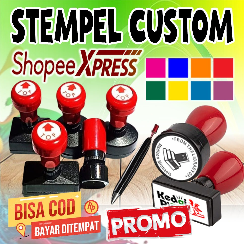 Jual Stempel Logo, Stempel Custom, Stempel otomatis, Stempel Murah, Stempel Berkualitas | Shopee ...
