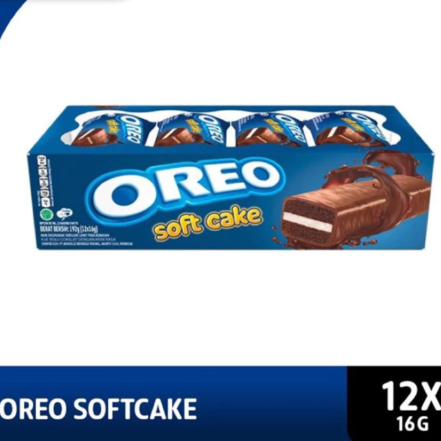 Jual (BOX) Oreo Soft Cake Bolu (12 pcs) | Shopee Indonesia