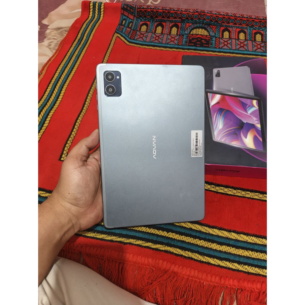 Jual Advan A10 wifi 10.1in ram 4gb 64gb fulset lengkap mulus garansi ...