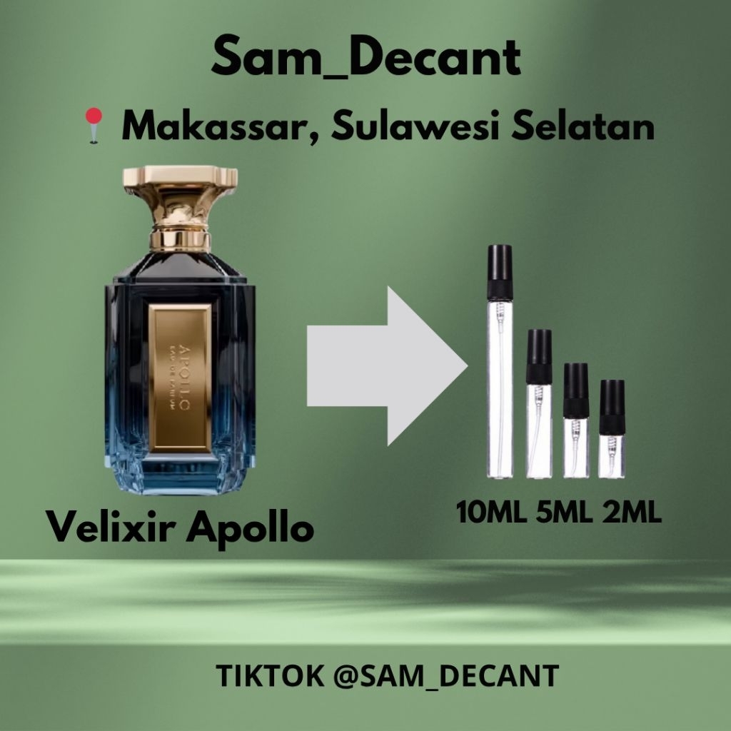 Jual Decant Velixir Apollo | Shopee Indonesia
