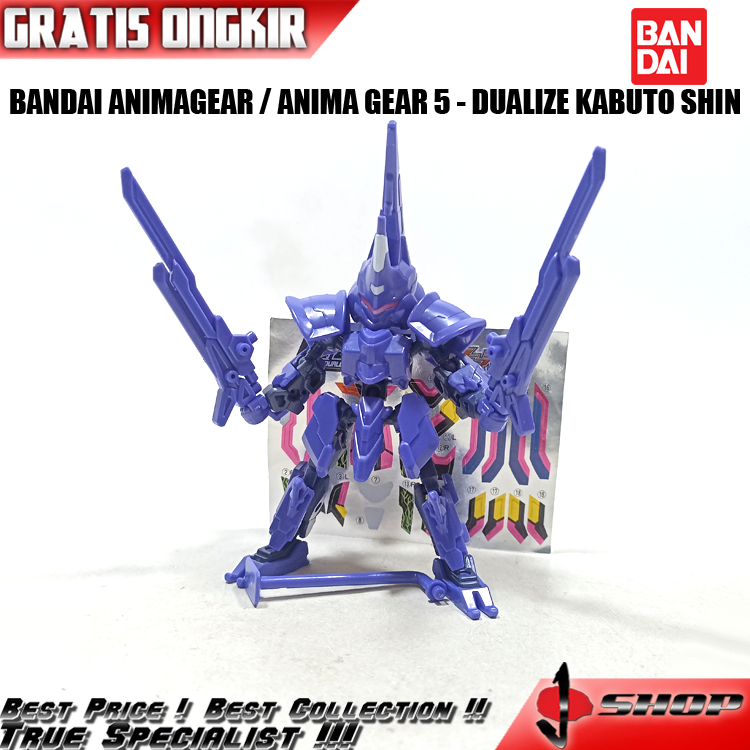 Jual BANDAI ANIMAGEAR / ANIMA GEAR 5 - DUALIZE KABUTO SHIN BND242 ...