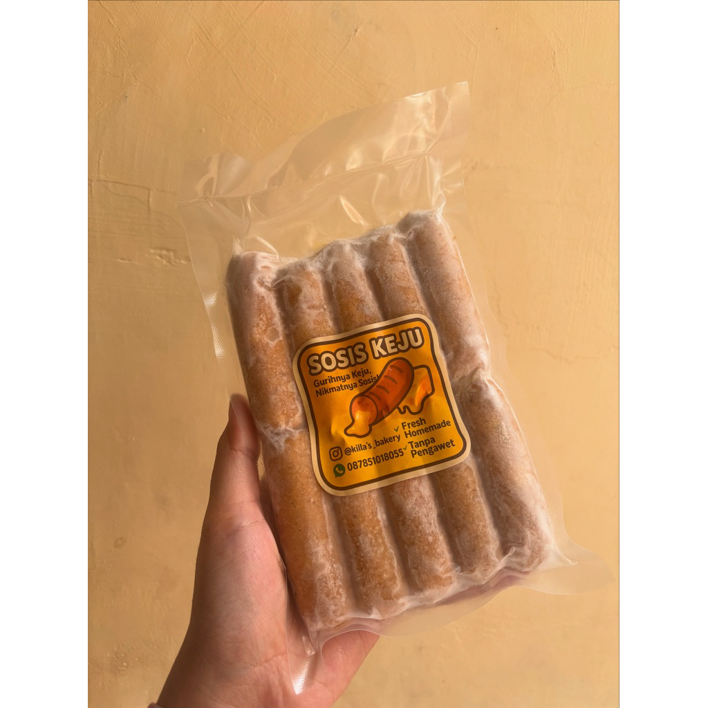 Jual Sosis Keju Lumer – Frozen Food Homemade | Sosis Premium Tanpa ...