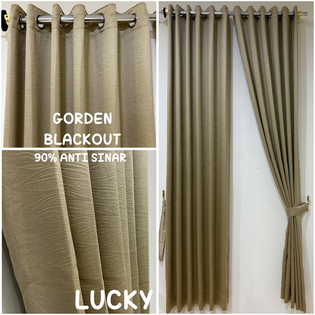 Jual KONG GORDEN BLACKOUT PREMIUM EMBOS MINIMALIS ELEGAN GORDENG ...