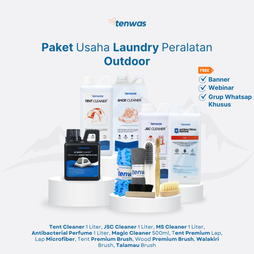 Jual Tenwas Paket Usaha Laundry Alat Camping | Kemitraan Tenwas ...
