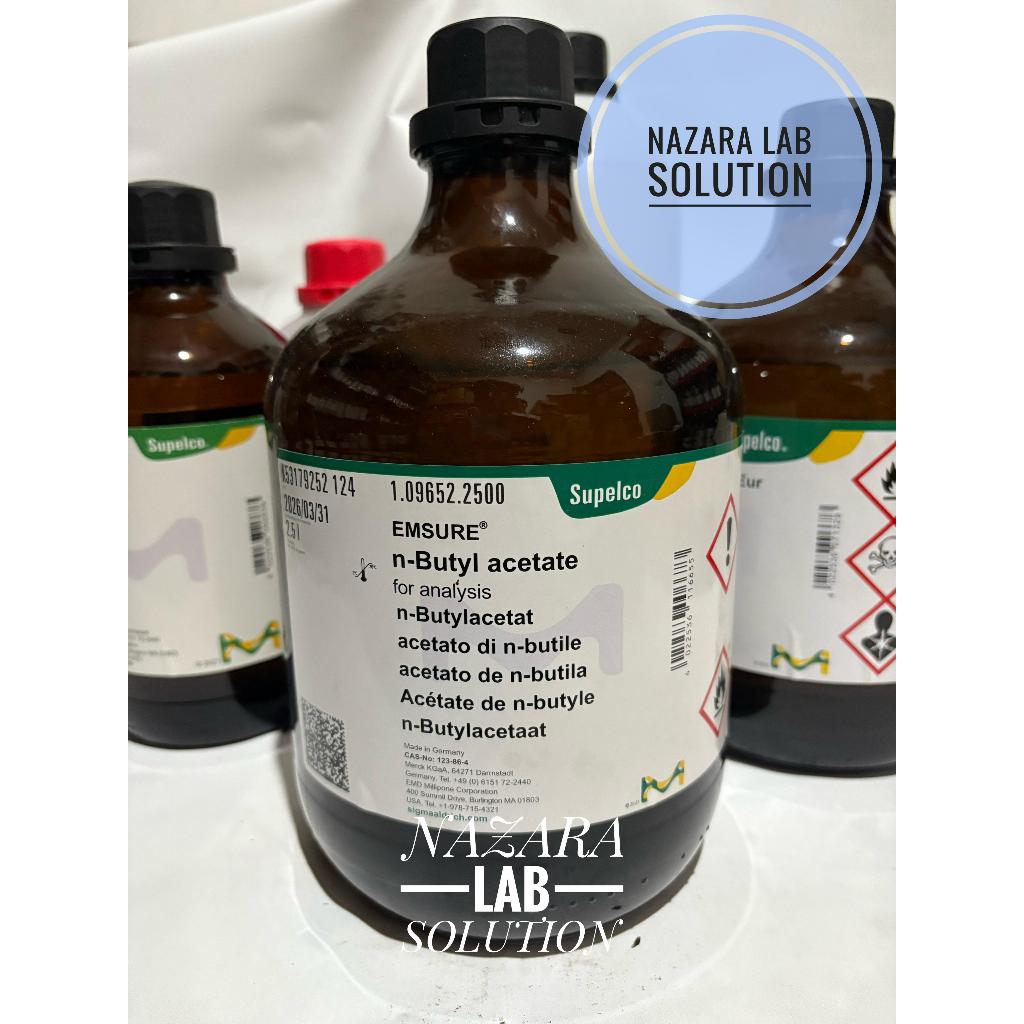 Jual n-Butyl Acetate / Butil Asetat / Butil Etanoat MERCK 109652 2,5L ...