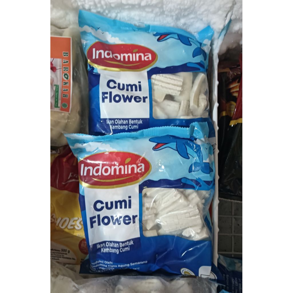 Jual Indomina Cumi Flower Ikan Olahan Bentuk Kembang cumi 500grm Zabir ...
