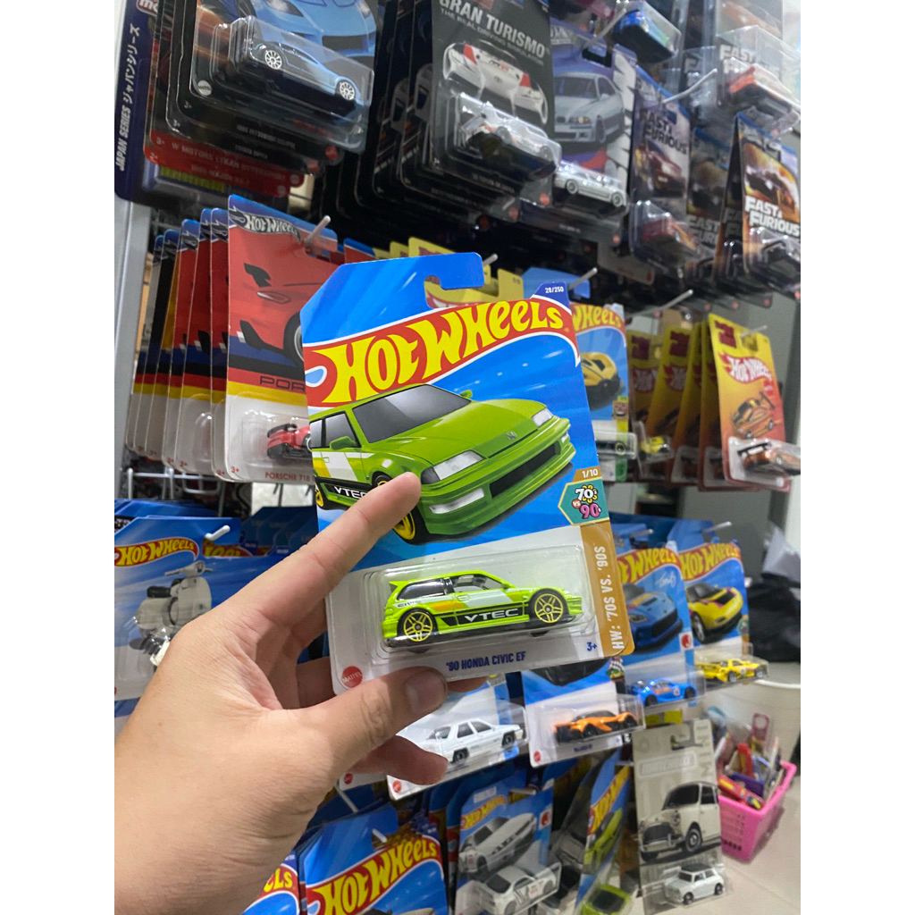 Jual Hotwheels Honda Civic EF Ijo Neon | Shopee Indonesia