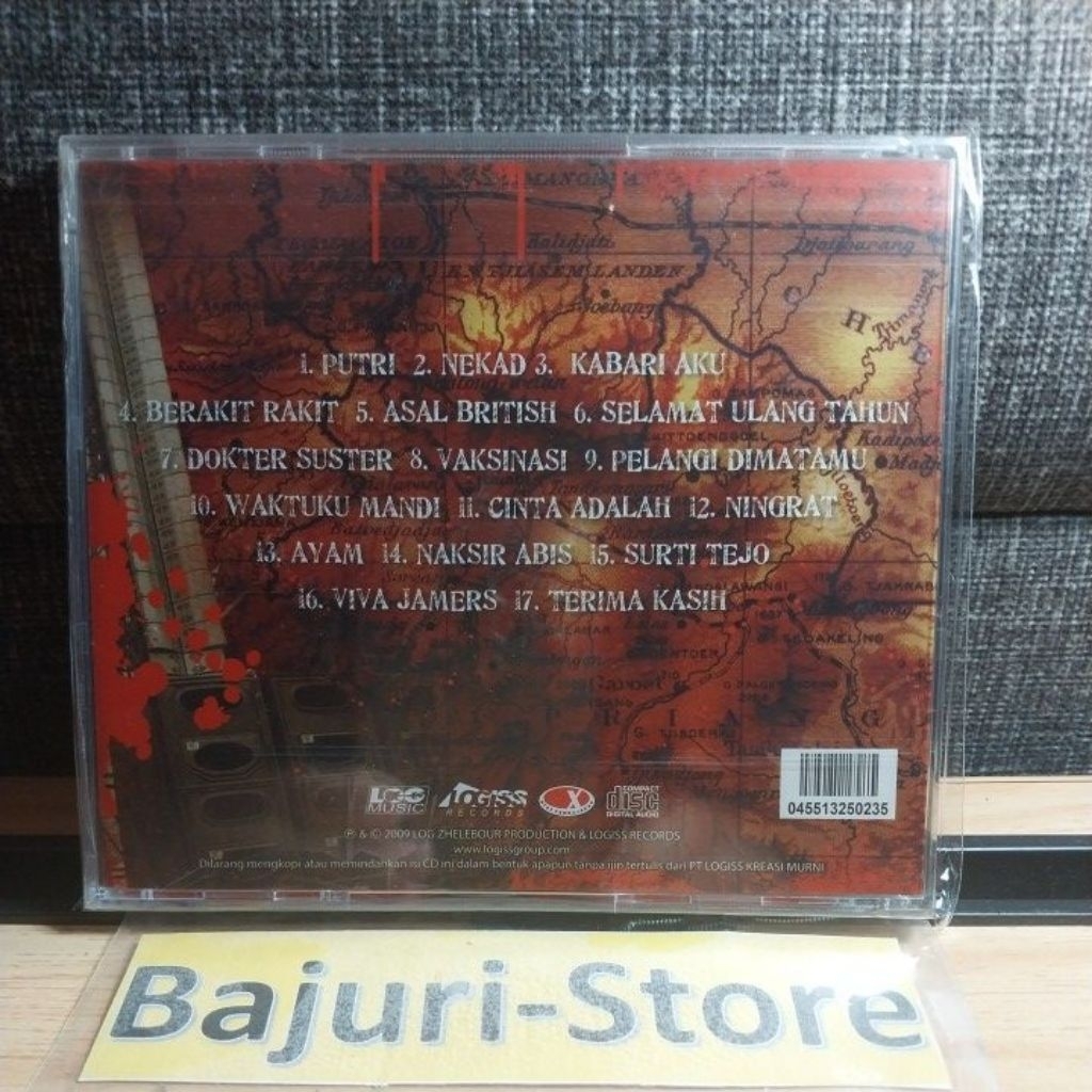 Jual CD "Jamrud"/album "Best of The Best Jamrud"/Isi 2 Disc : CD + DVD ...