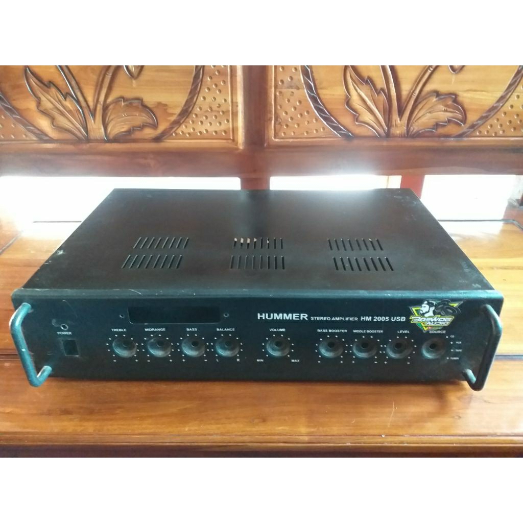 Jual BOX POWER AMPLIFIER MERK HUMMER HM 2005 | Shopee Indonesia