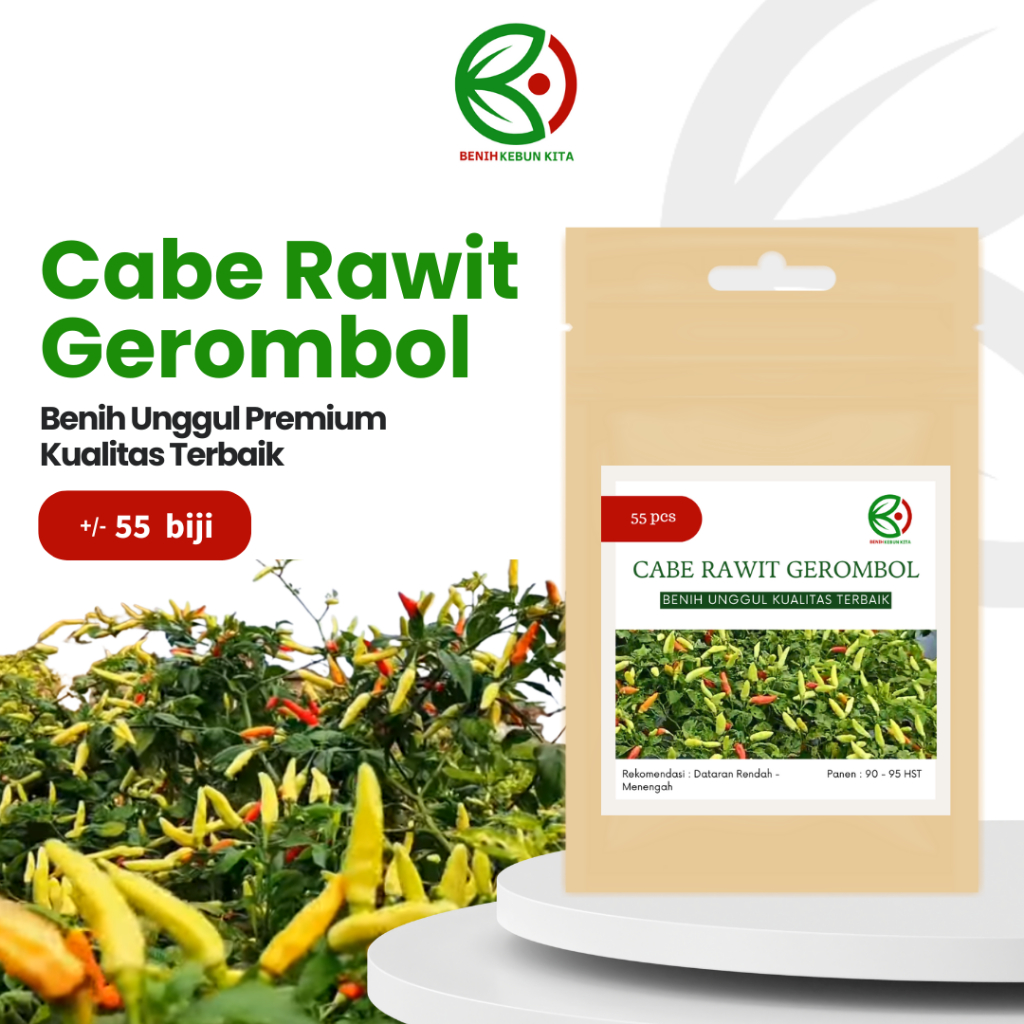 Jual Biji Benih Bibit Tanaman Sayuran Cabe Prentul Klatster Unggul ...