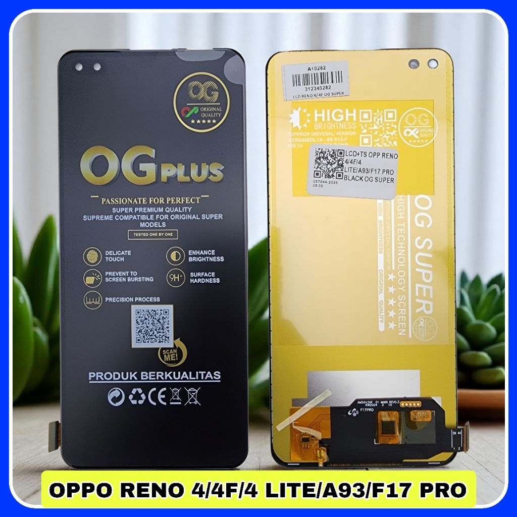 Jual lcd ts touchscreen oppo reno 4/4f/4 lite/a93/f17 pro | Shopee Indonesia