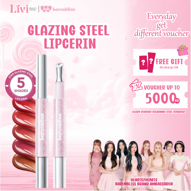 Jual LIVI - BNB barenbliss Star-Glazing Steel Lipcerin Hidrasi 72 Jam ...