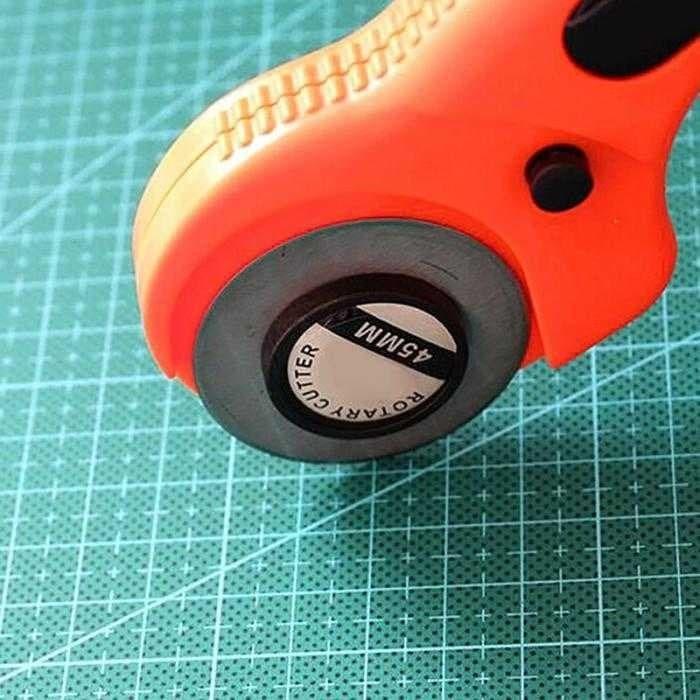 Jual Rotary Cutter PERFORASI Roller 45mm Pisau Alat Pemotong Garis ...