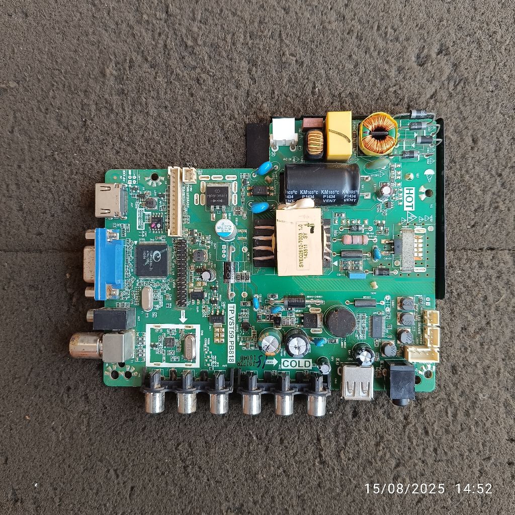 Jual mb Mainboard asli cabutan led tv televisi AKARI LE-29P57 LE 29P57 ...