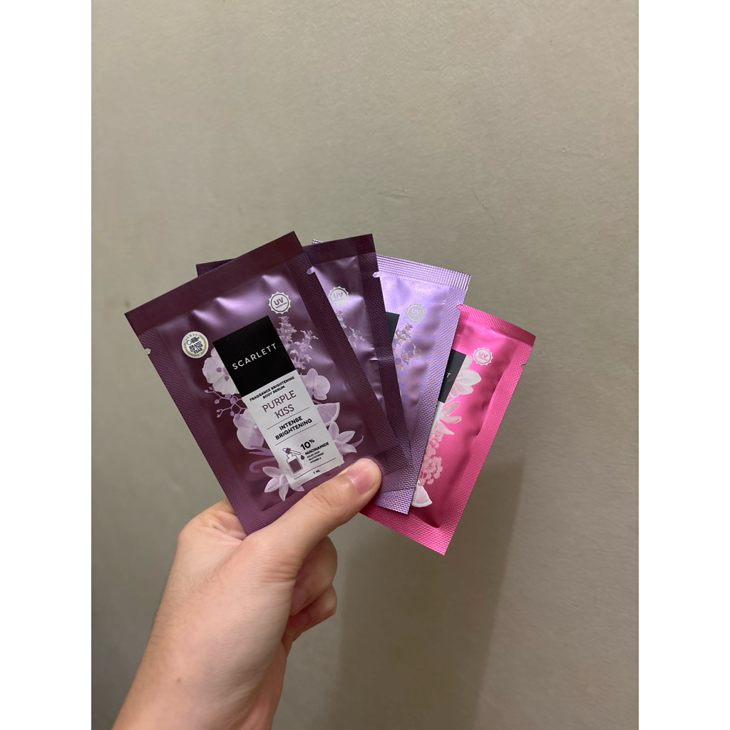 Jual [NOVEMBER PROMO] Serba 5000 - Body Serum Scarlett Whitening Sachet ...