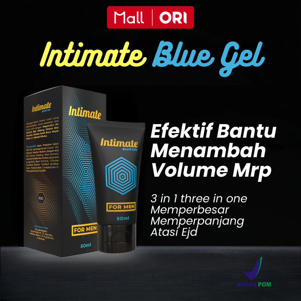 Jual Intimate Blue Gel Minyak Terapi Pijat Isi 50ml | Shopee Indonesia