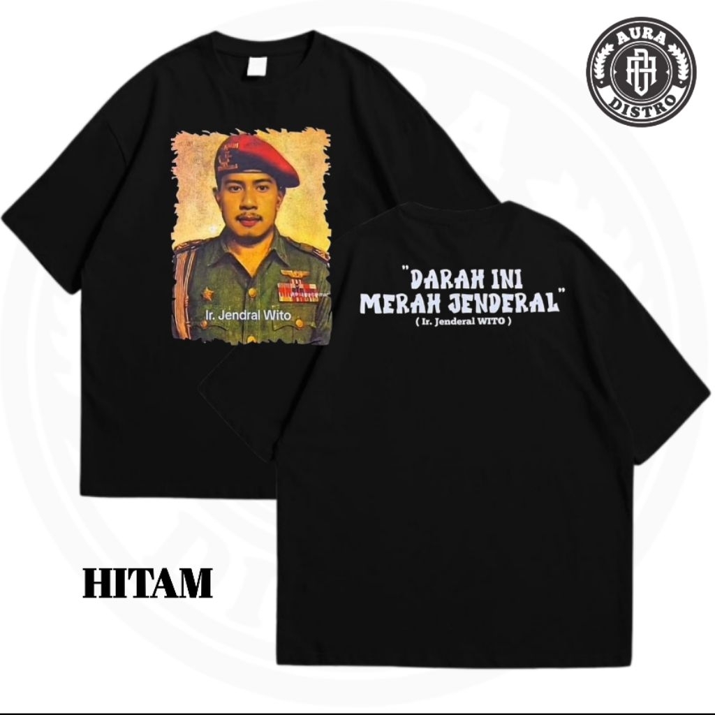 Jual Kaos Jendral Wito Rombongan Nyeni/ Baju Tshirt Viral / Cotton ...