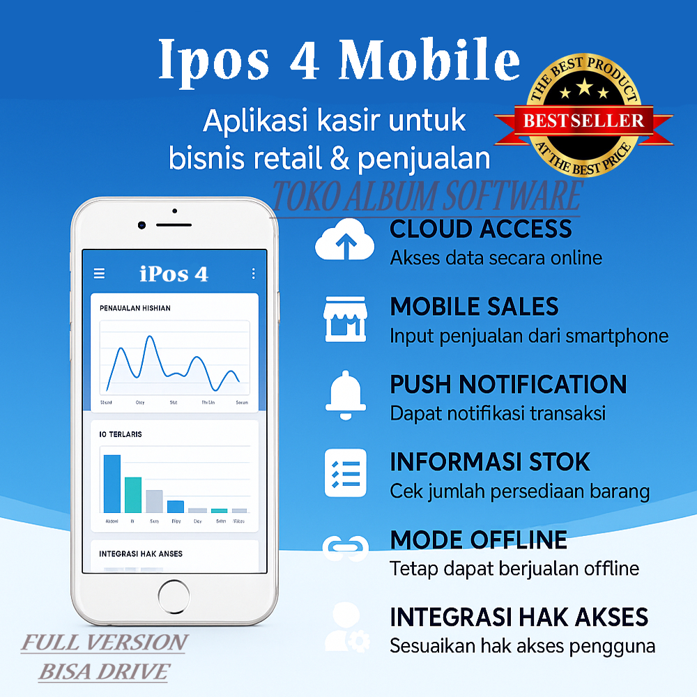 Jual PROMO iPos 4 Mobile Owner & Sales Plus. PERMANEN | Shopee Indonesia