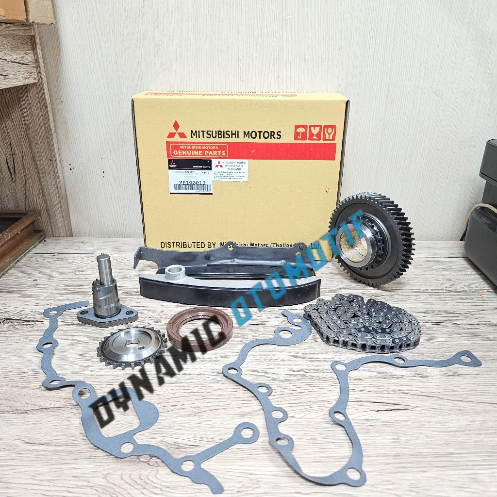 Jual RANTAI SET TIMING CHAIN SET KOMPLIT L200 TRITON 2.8 2800CC 4M40 ...