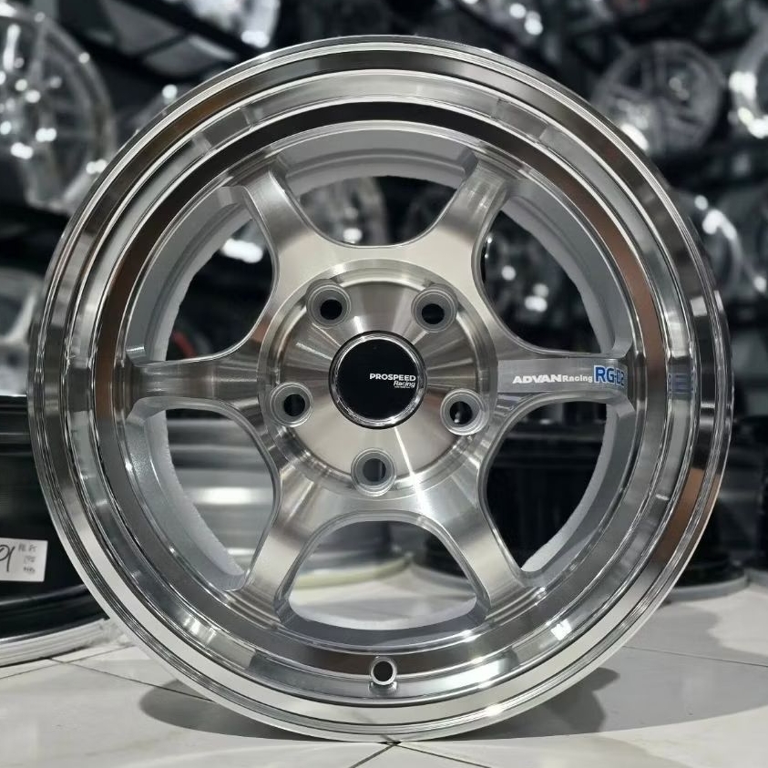 Jual velg racing ADVAN RG D2 R15 LEBAR 6,5 ET 38 velg mobil r15 velg ...