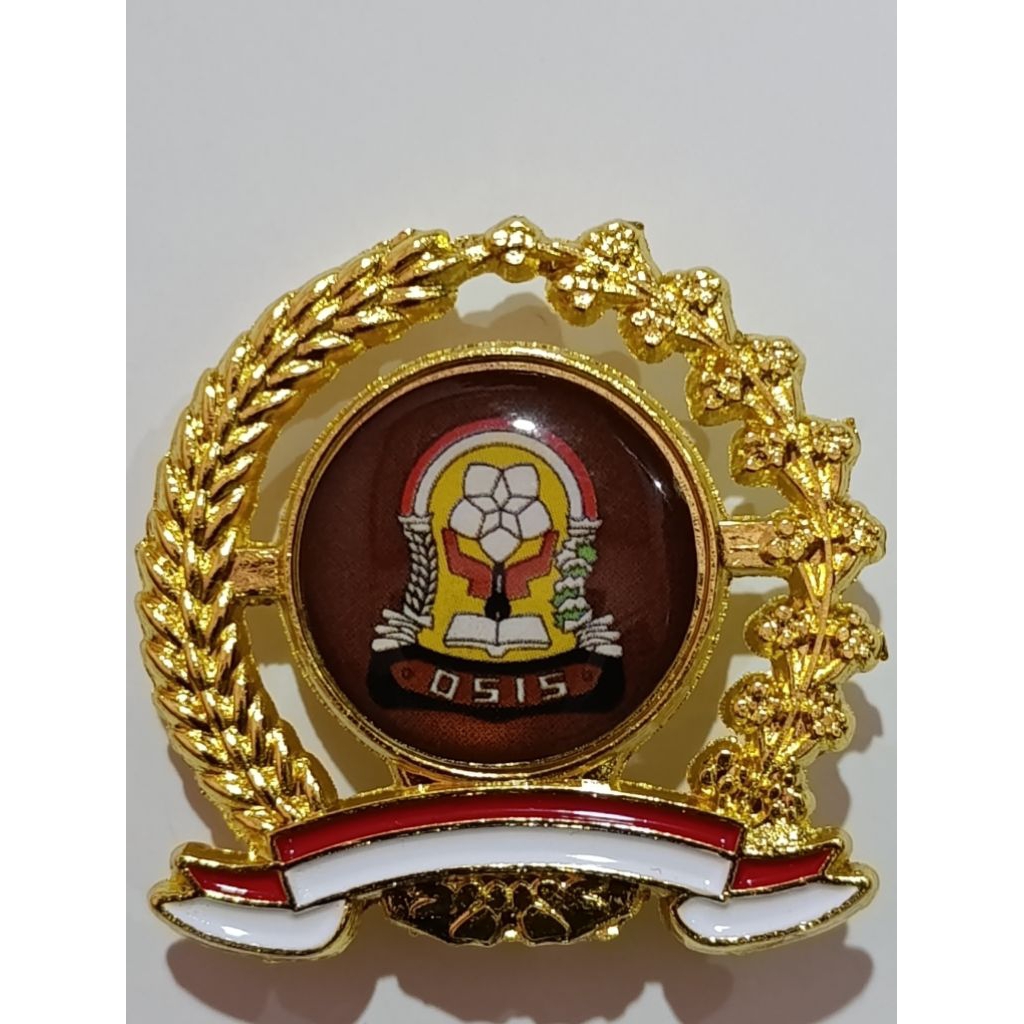 Jual PIN PADI KAPAS MERAH PUTIH LOGO OSIS SMA / SEKOLAH MENENGAH ATAS ...