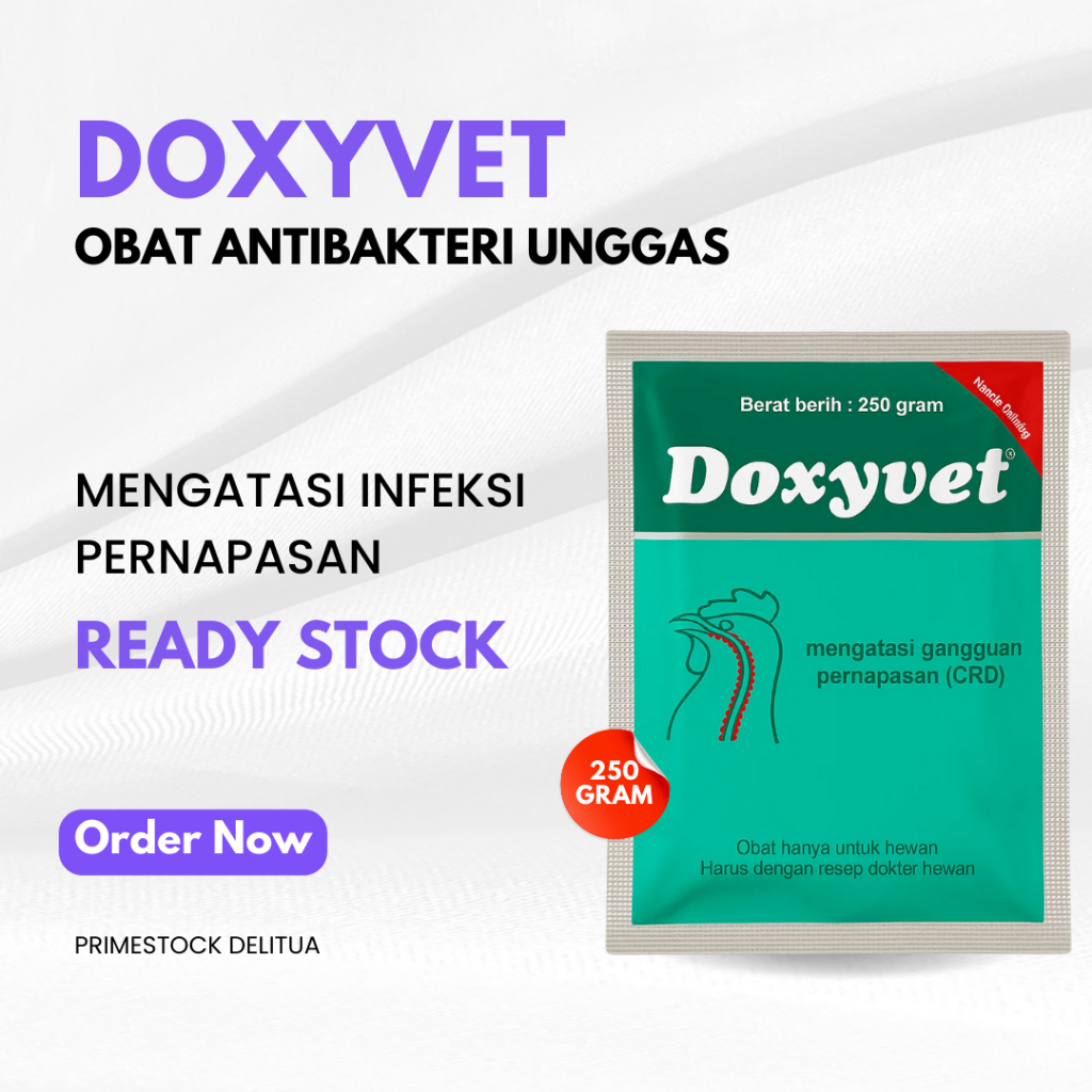 Jual Doxyvet 250gr MEDION - Obat Unggas untuk Mengatasi Gangguan ...