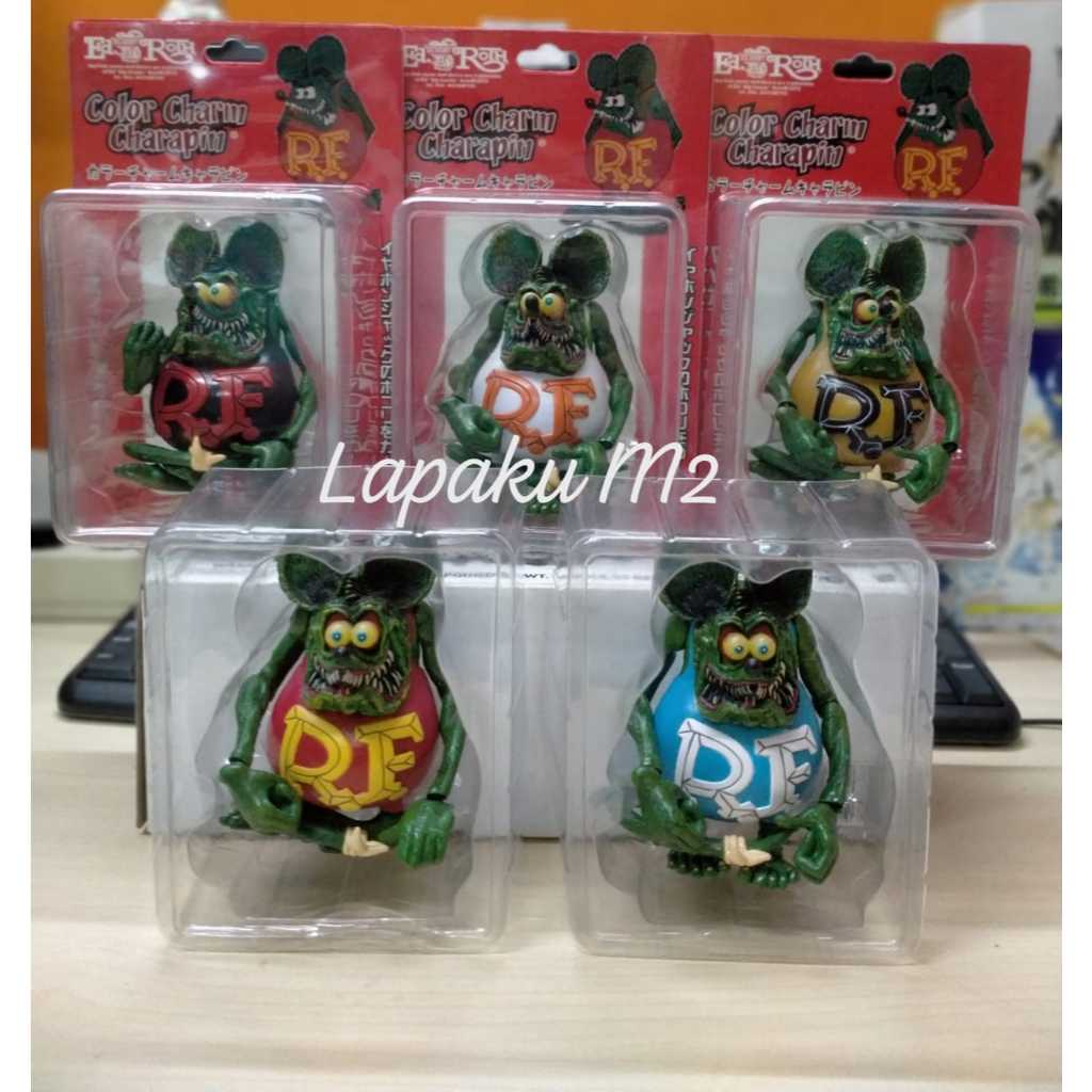 Jual Rat Fink Action Figure Ed "Big Daddy" Roth Special Edition Color ...