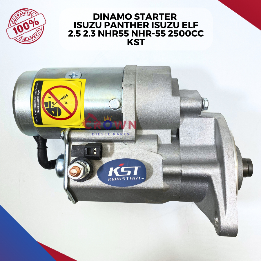 Jual Dinamo Starter Isuzu Panther Isuzu Elf 2.5 2.3 NHR55 NHR-55 2500CC ...