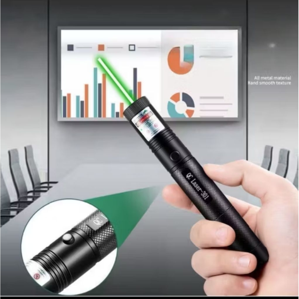 Jual Laser Hijau // Green Laser Pointer // Senter Laser 303 | Shopee ...
