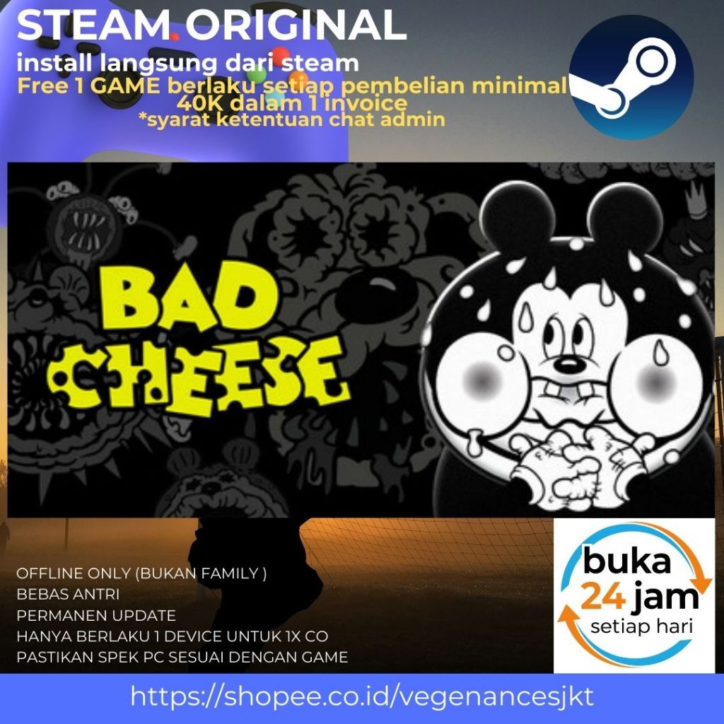 Jual Bad Cheese PC Game Original + Latest Update | Shopee Indonesia