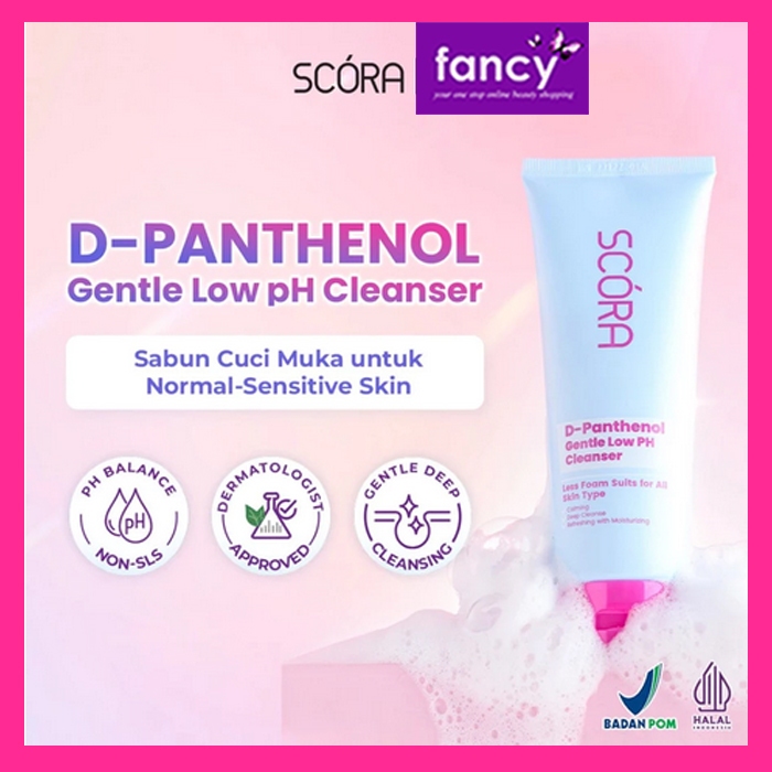 Jual SCORA D-Panthenol Gentle Low pH Cleanser 100 mL | Calming Deep ...