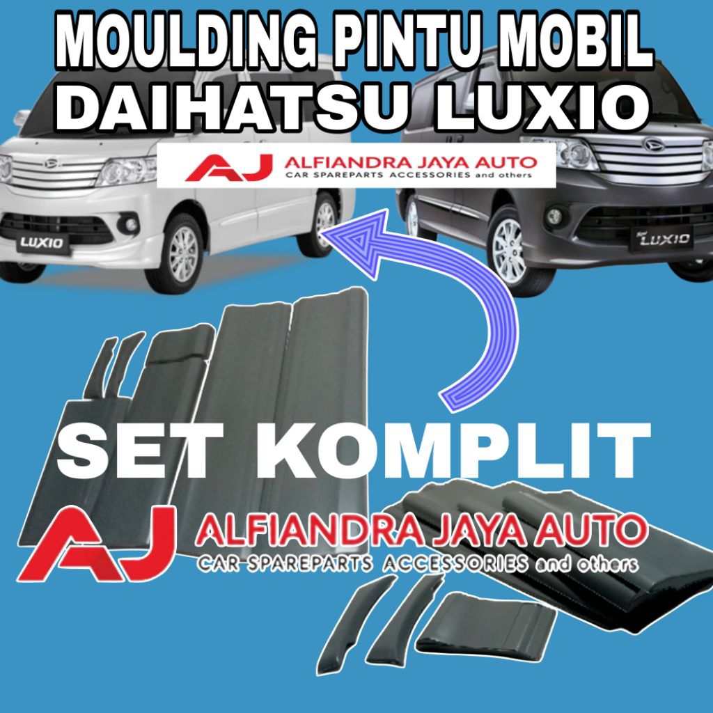 Jual Moulding molding pintu mobil Daihatsu Luxio set komplit original ...