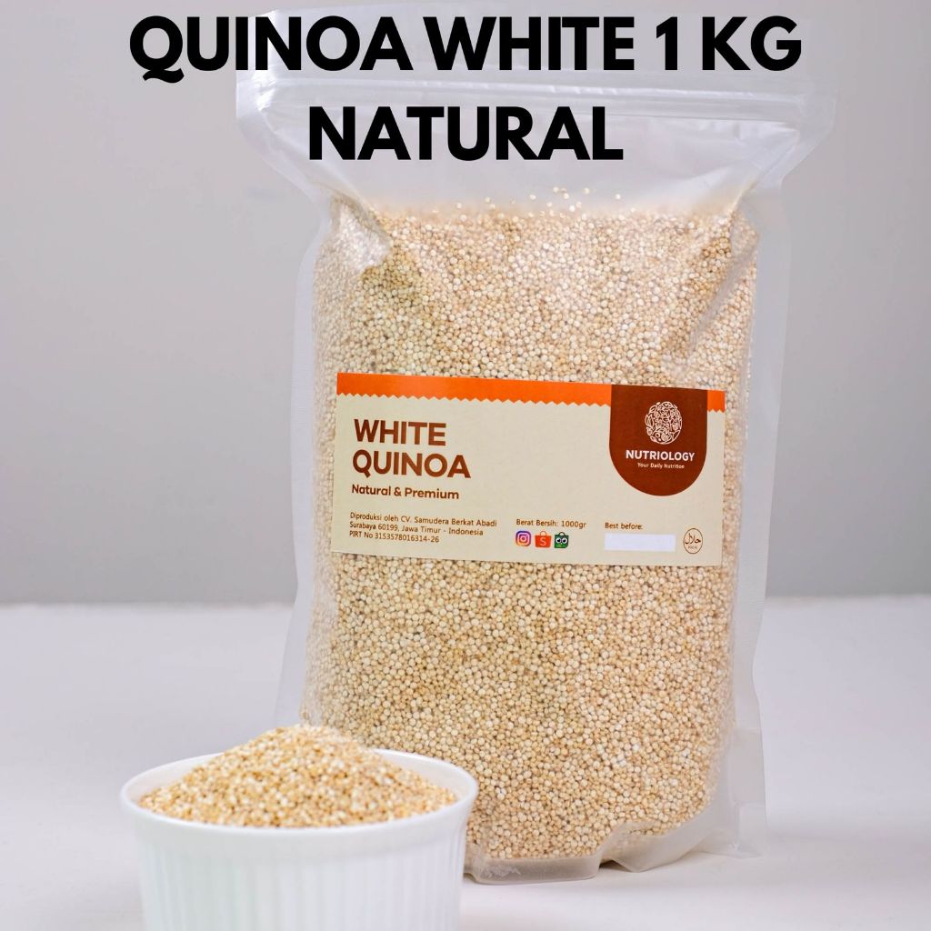 Jual Quinoa White 1 KG Natural Premium Alami | Shopee Indonesia