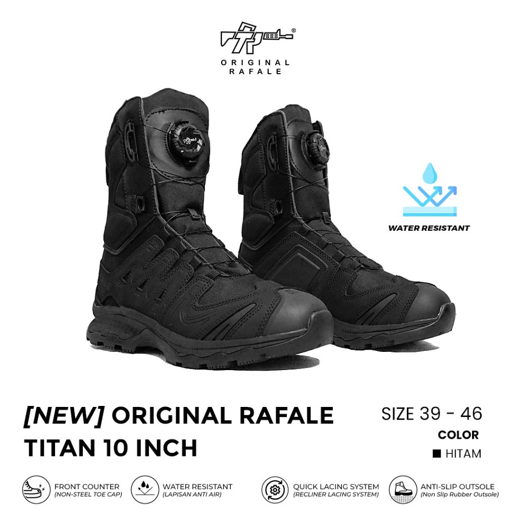 Jual NEW Sepatu Original Rafale Titan 10 Inch - Sepatu Dinas Kemhan ...