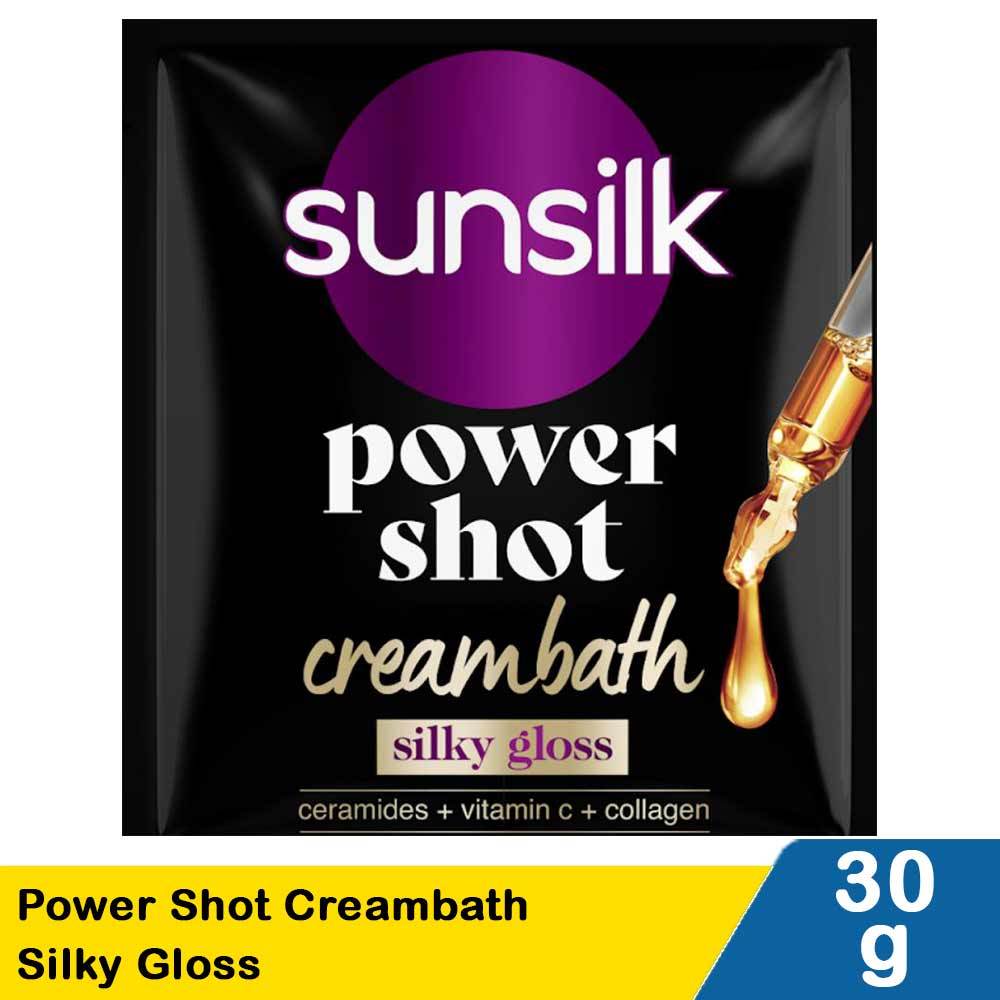 Jual [SATUAN] SUNSILK CREAMBATH SACHET / BOX / SILKY SMOOTH / SILKY ...