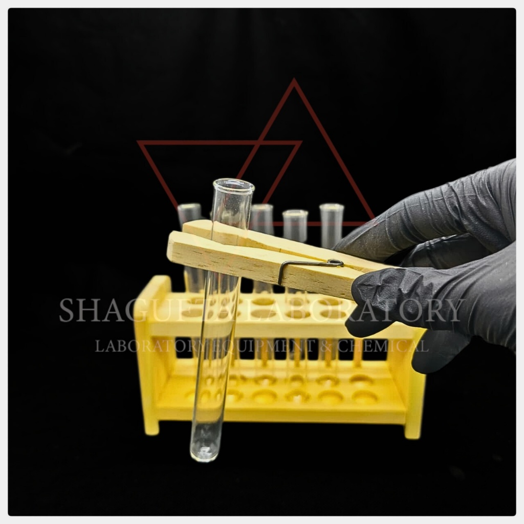 Jual Test Tube Holder / Penjepit Kayu Tabung Reaksi Laboratorium – Alat ...