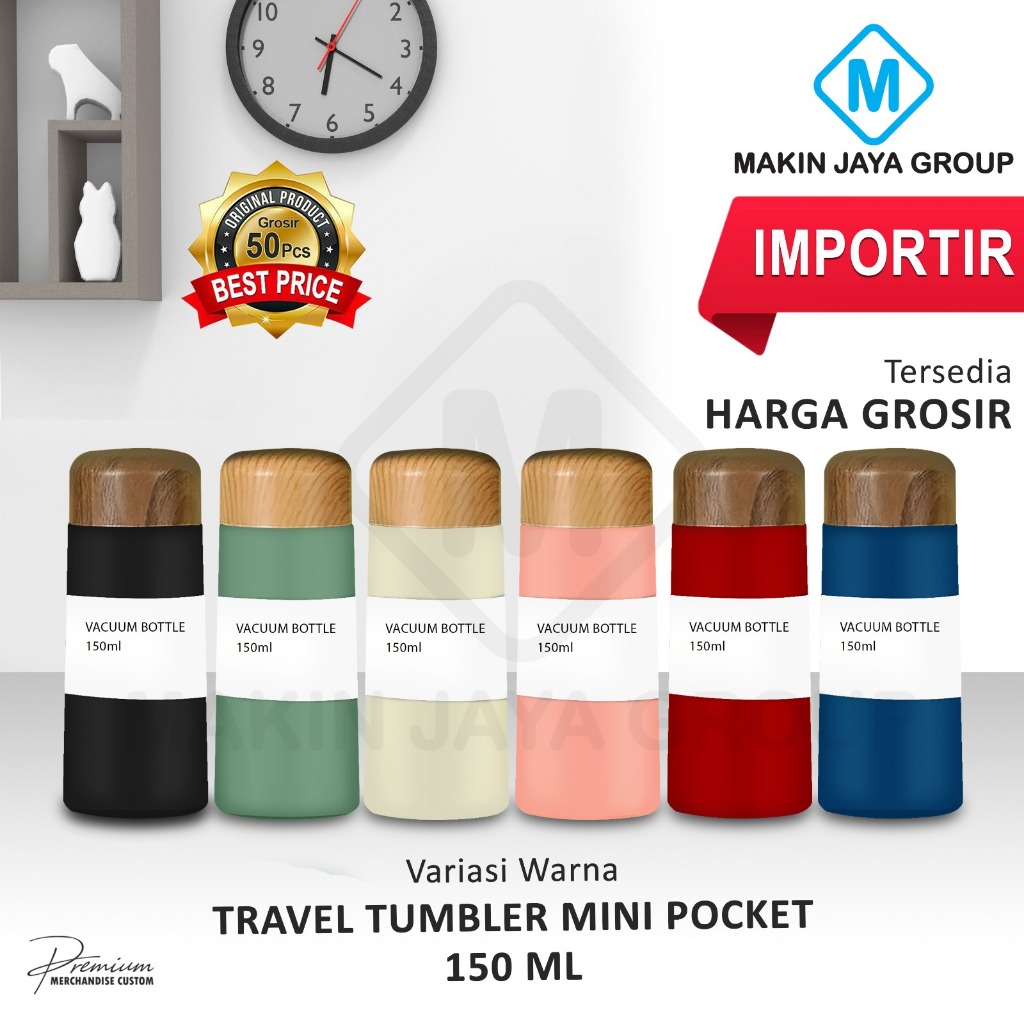 Jual Termos Mini Pocket 150ml Tumbler Stainless Steel Vacuum Japanese ...
