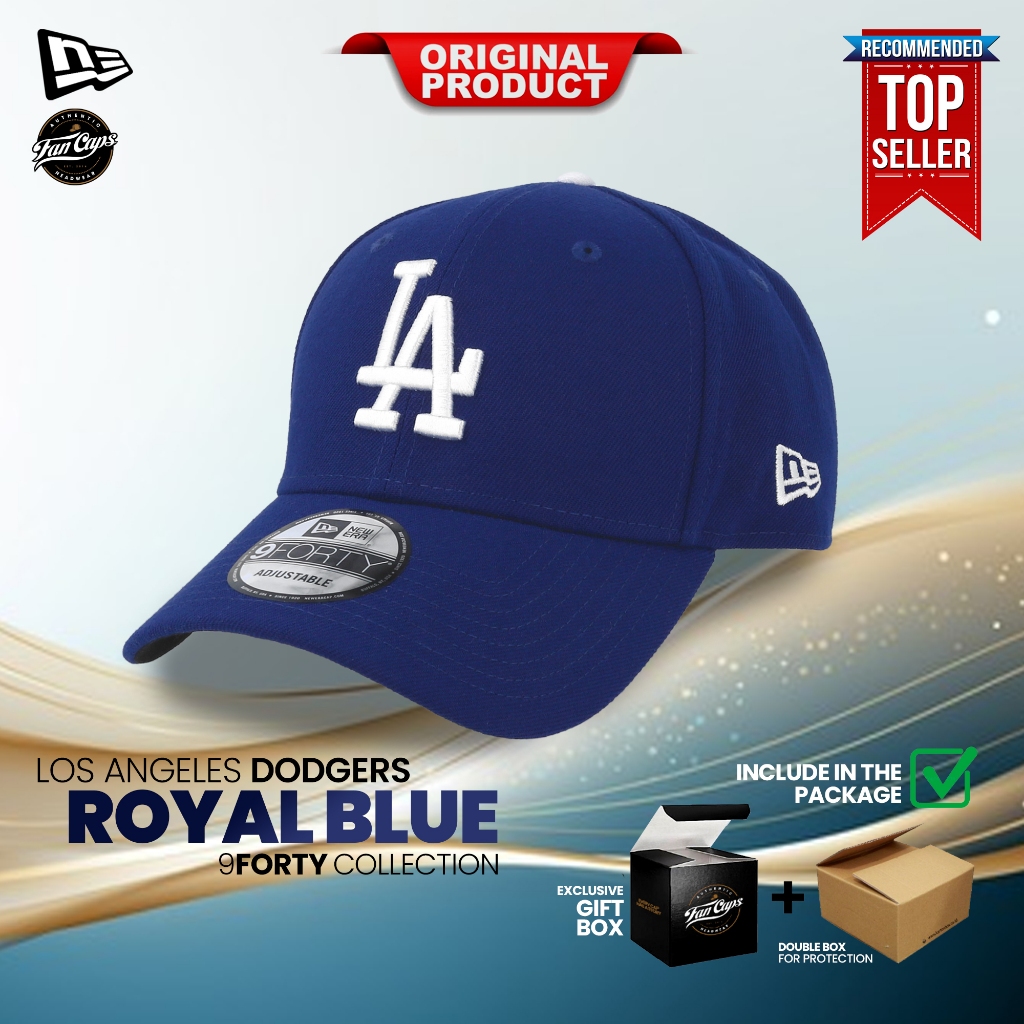 Jual Topi New Era Original MLB Los Angeles Dodgers Essentials 9FORTY ...
