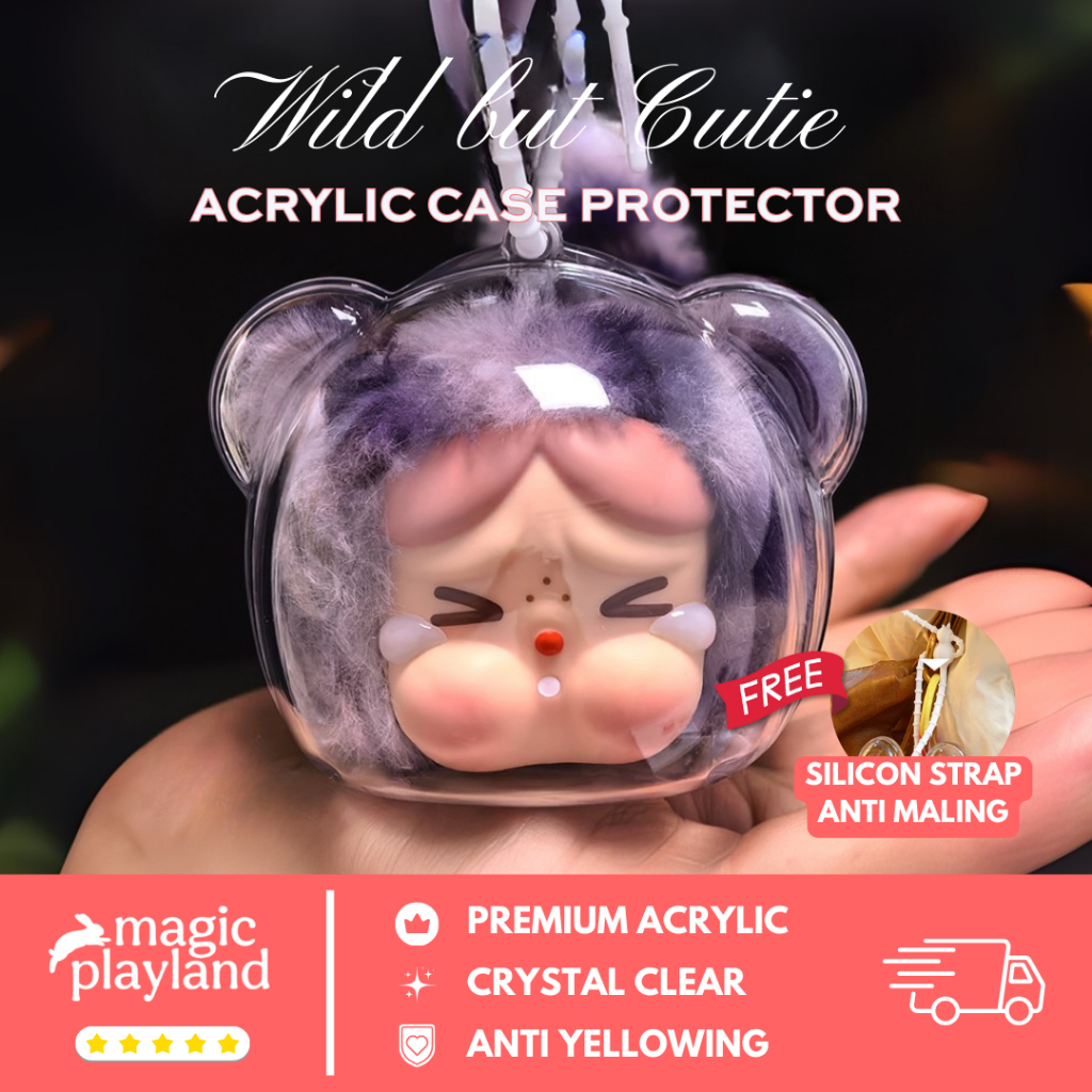 Jual [READY] PREMIUM Acrylic Wild but Cutie Cry Baby Plush Hard Case ...