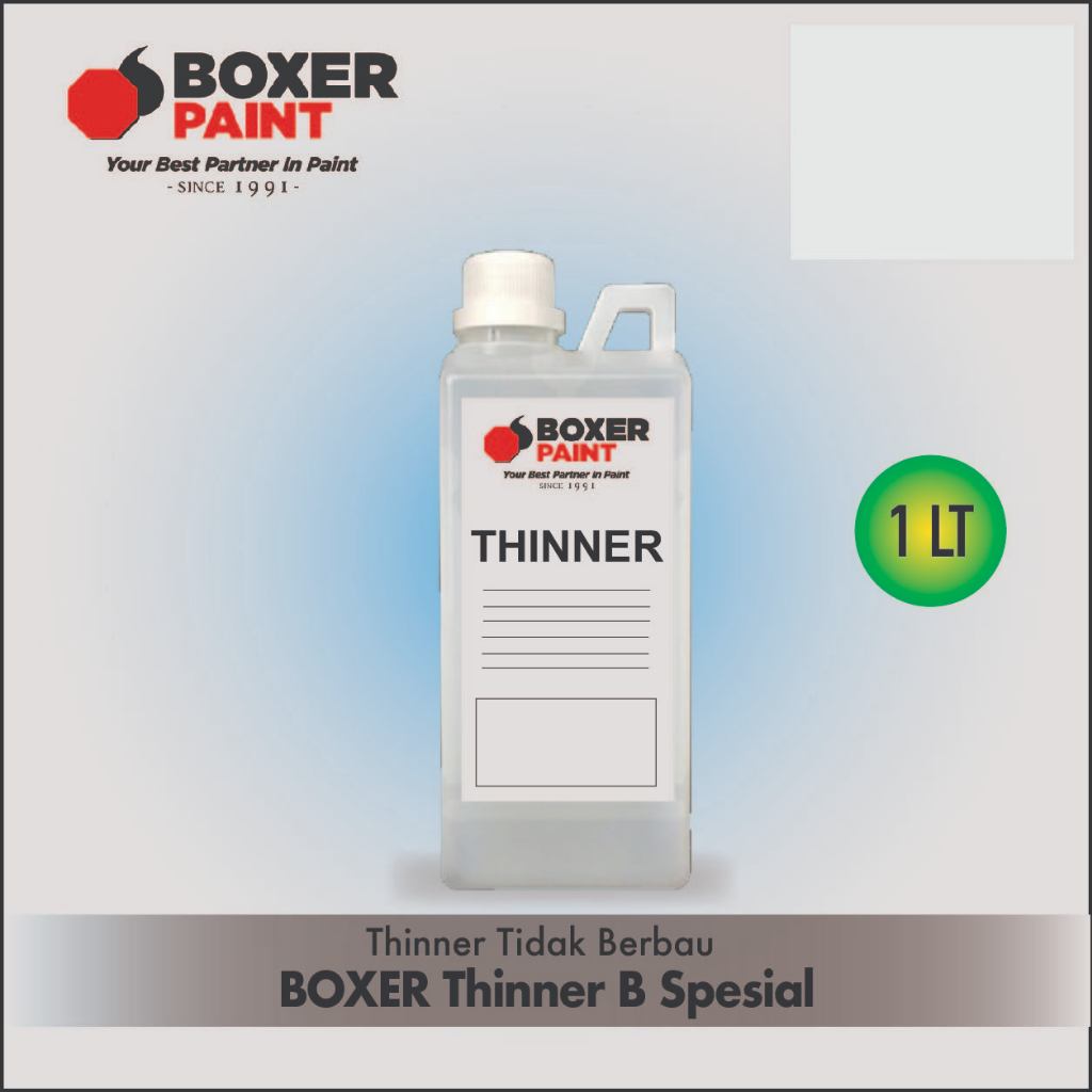 Jual BOXER Thinner B Spesial (1 LT) Thinner Tidak Berbau | Shopee Indonesia