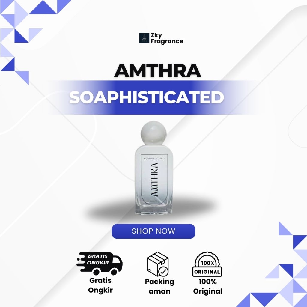 Jual [100% Original] Free Vial Amthra Soaphisticated 50ml | Shopee ...