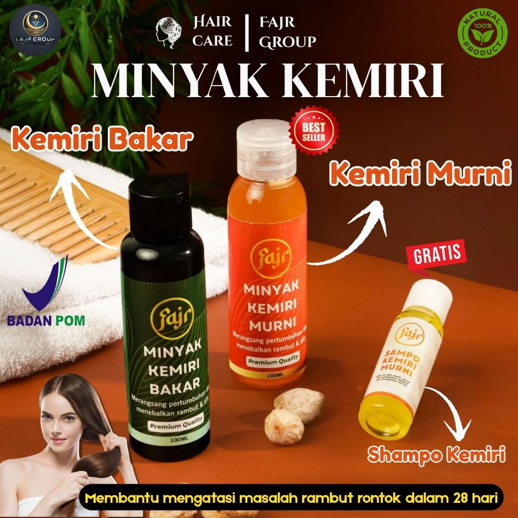 Jual [ GRATIS ONGKIR] MINYAK KEMIRI BAKAR 100% ORIGINAL - Anti Dandruff ...